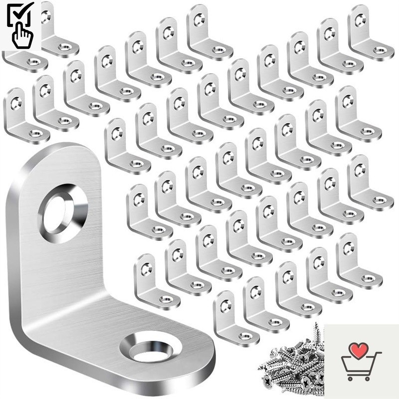 MBR Multifunctional 90 Degree Angle Furniture Brackets Stainless Steel ...