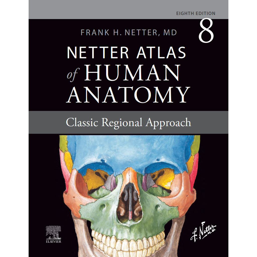 Best - Netter Atlas of Human Anatomy - Classic Regional Approach, 8th ...