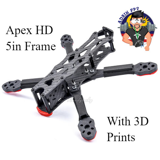 APEX Quadcopter Frame Kit For APEX HD FPV Freestyle RC Racing Drone ...