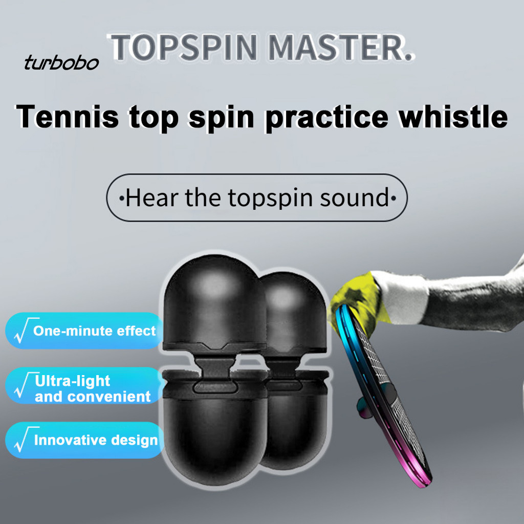 TU Tennis Topspin Trainer Tennis Ball Control Aid Topspin Whistle ...