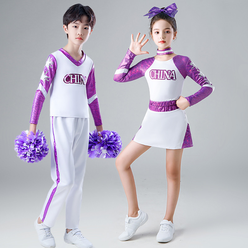 Children Cheerleading Performance Costume Primary School Students ...