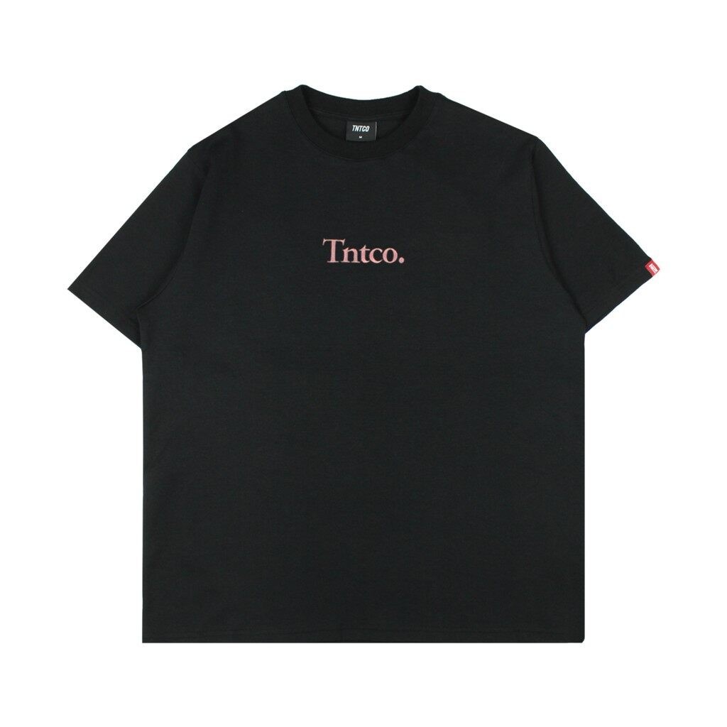 SPOT GOODS TNTCO Serif Logo Tee (Black) | Shopee Malaysia