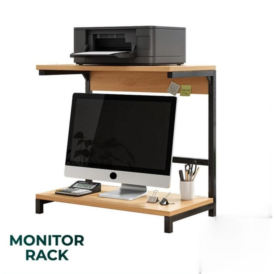 Ivy Elevated Monitor Stand Printer Rack Computer Monitor Screen Shelf ...
