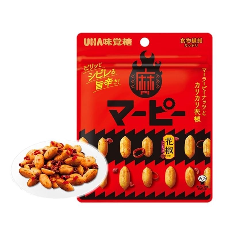 UHA Meiji Marupi (Marupi Peanuts and Crispy Sichuan Pepper) | Shopee Malaysia