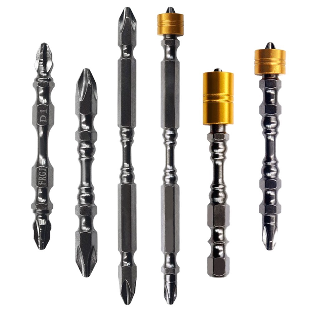 {DRHT} Double Head PH2 Screwdriver Bit with Magnetic Ring Electric ...