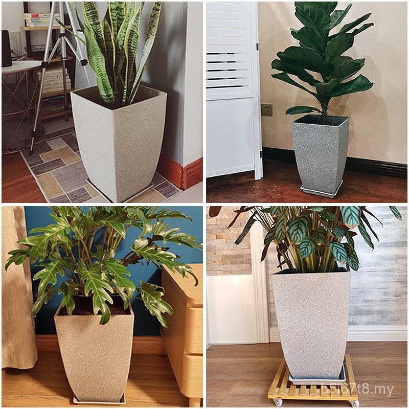 Periuk Bunga Seperti Simen Ajaib Pertumbuhan Periuk Bunga Besar Plastik ...