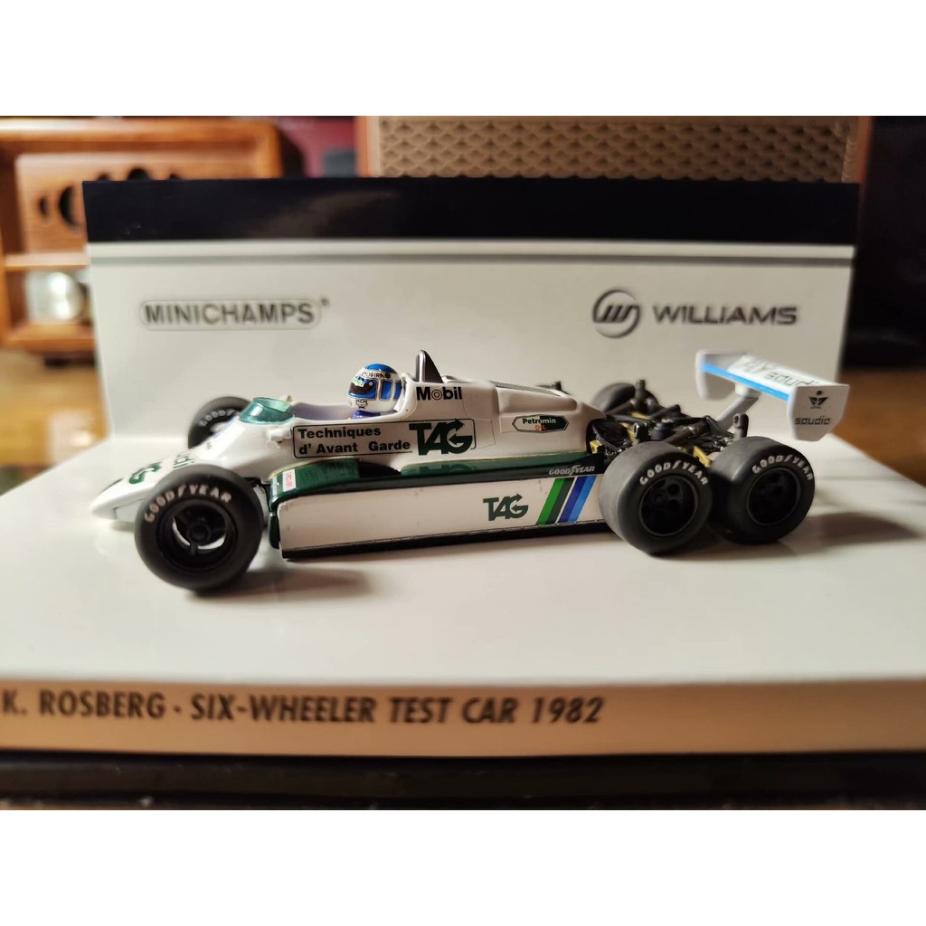 [Ready Stock] F1 Racing Model 1: 43 Mini Cut Williams FW08 Roseberg Six ...