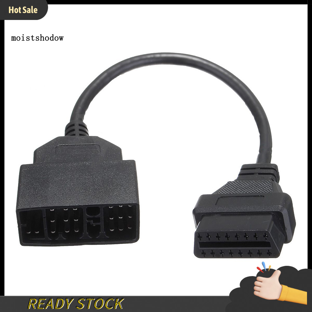 mw 22 Pin OBD1 to 16 Pin OBD2 Convertor Adapter Cable for Toyota ...