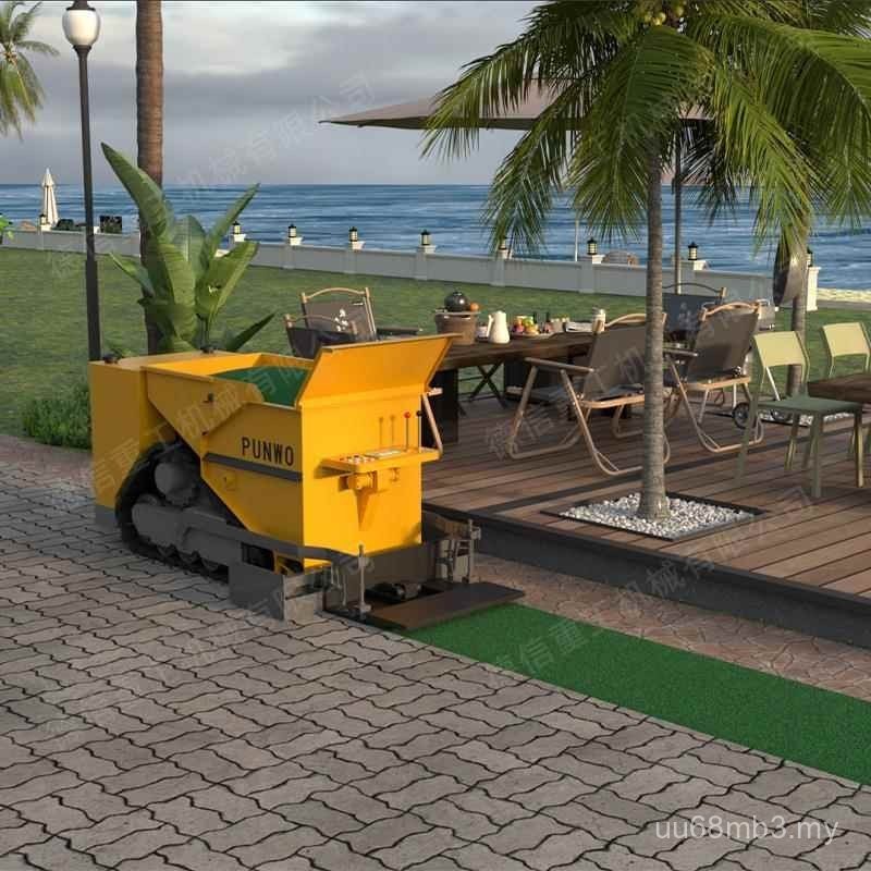 Color Asphalt Anti-Penetration Stall Machine Pavement Sliding Mold ...