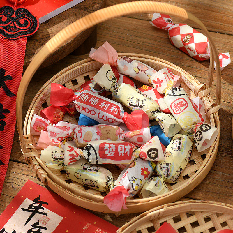 Nougat Wrapping Paper Candy Paper Nougat Paper Candy Paper Handmade ...