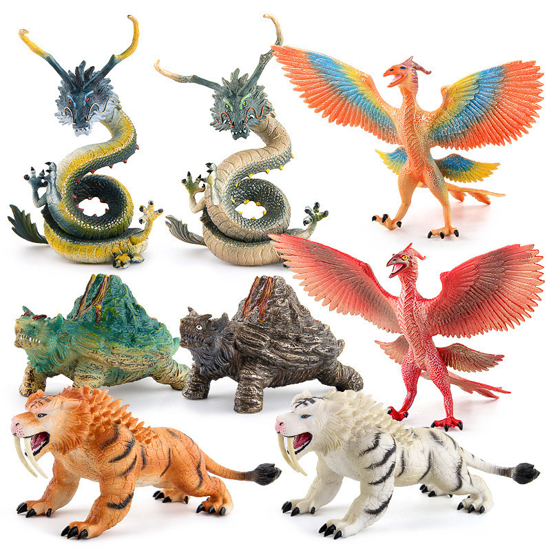 New Style-China Mountain Sea Classic Toy Mythical Beast Simulation ...