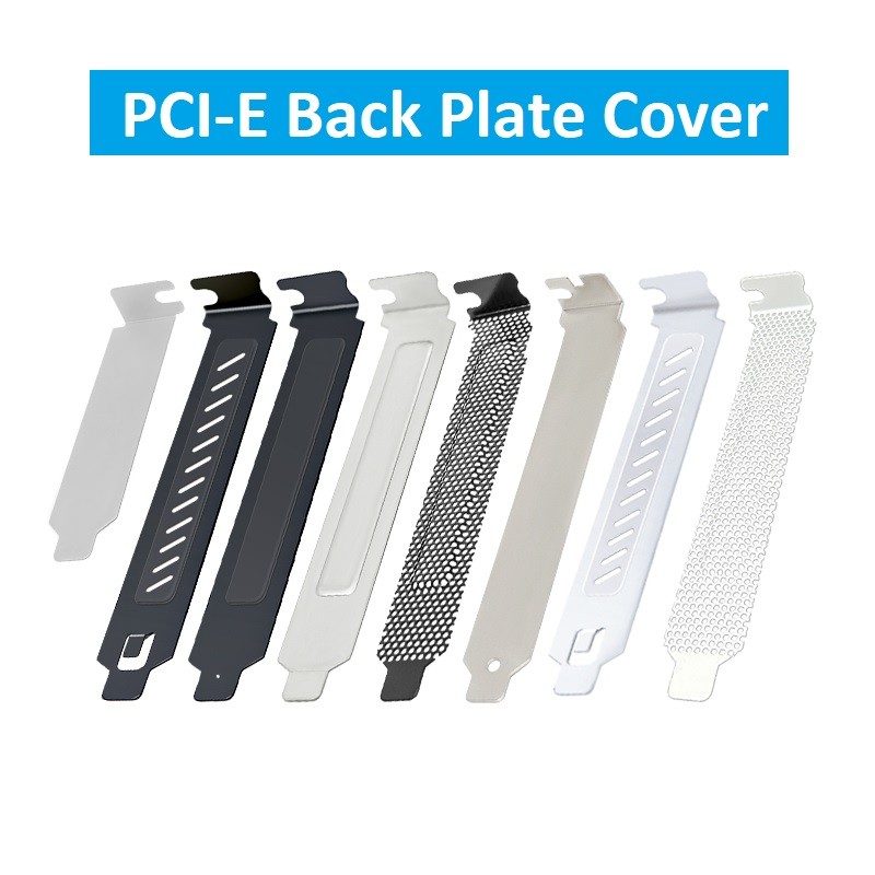 PCI / PCI-E Back Plate Cover for Computer Desktop Casing Expansion Slot ...