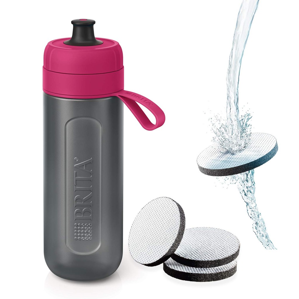 Brita Water Bottle, Direct Drinking, 600ml, Portable Water Purifier ...