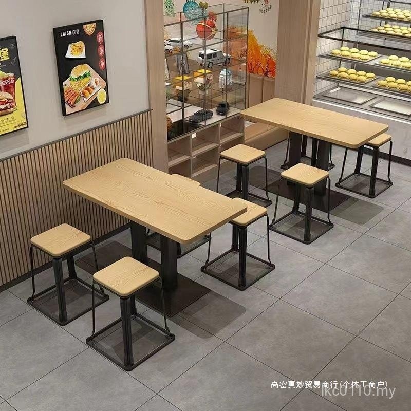 Table Stool Snack Bar Table Breakfast Fast Food Table Hotel Set ...