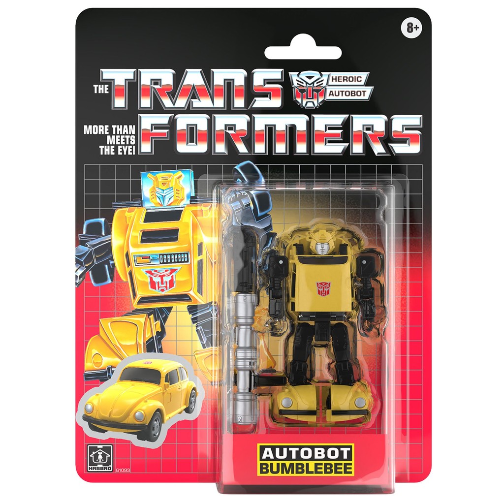 Transformers Retro: G1 Autobot Bumblebee | Shopee Malaysia
