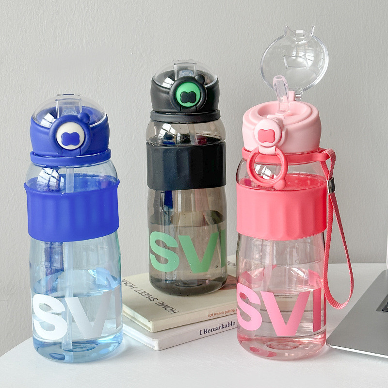 Botol Air Sukan Bernilai Tinggi Minimalis untuk Lelaki Cawan Jerami ...