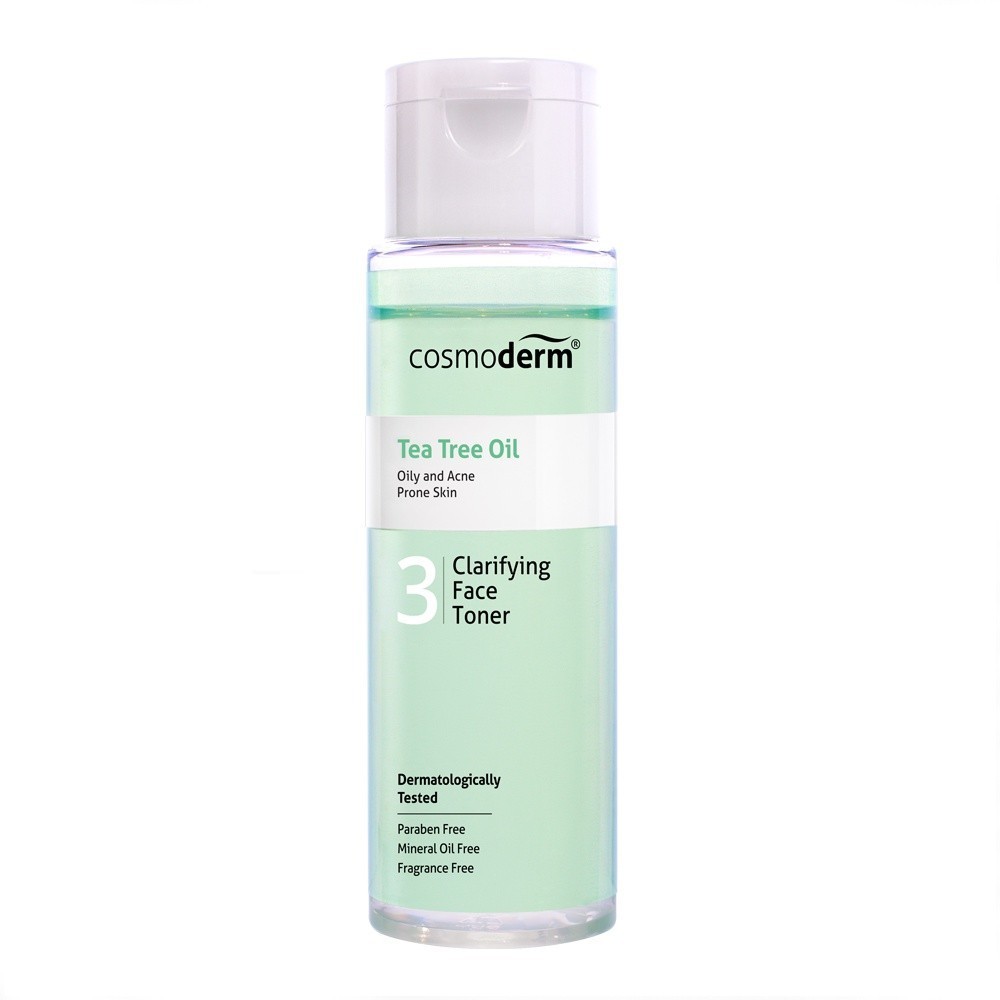 COSMODERM TEA TREE OIL CLARIFYING TONING LOTION 100ML (EXP: 08/2025 ...