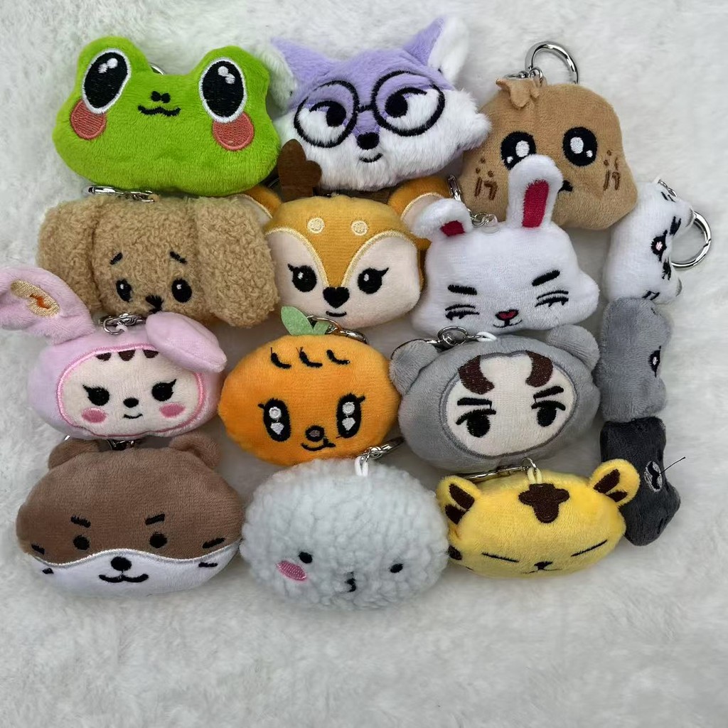 SEVENTEEN KPOP Keychain Plush – JEONGHAN JUN THE8 MINGYU Doll Charm ...