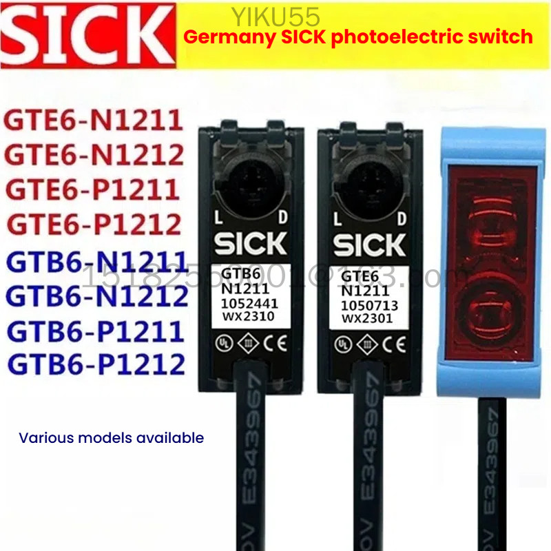 SICK Photoelectric switch GTB6-N1211 GTE6-P1212 GL6-N1111 GSE6-P1112 | Shopee Malaysia