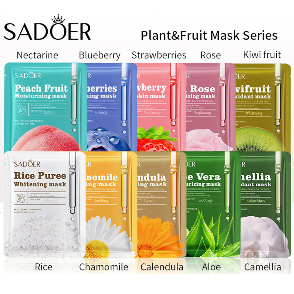 ROREC SADOER Plant Fruit Series Moisturizing Nourishing Antioxidant Soothing Hydrating Oil ...