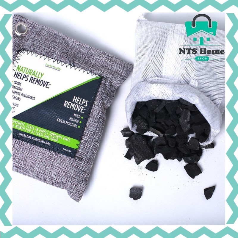 🔥NTS READY STOCK🔥 Premium Bamboo Charcoal Bag Air Freshener & Purifier ...