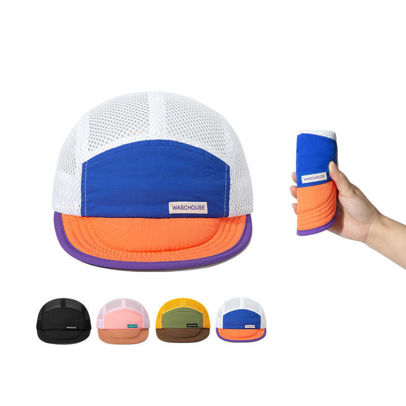 Marathon Short-brimmed Cap Mesh Breathable Cap Storage Sports Running ...