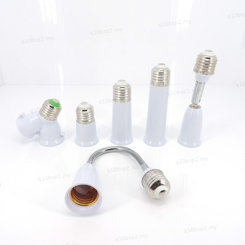 E27 To E27 Lamp Base Converter Lamp Holder Extender 2 E27 Lamp Socket ...