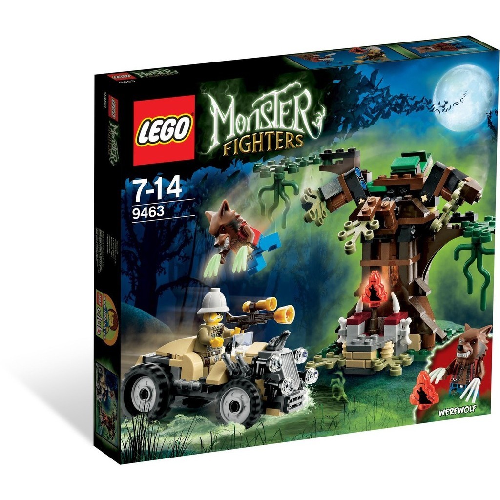LEGO Monster Fighter 9463 The Werewolf | Shopee Malaysia