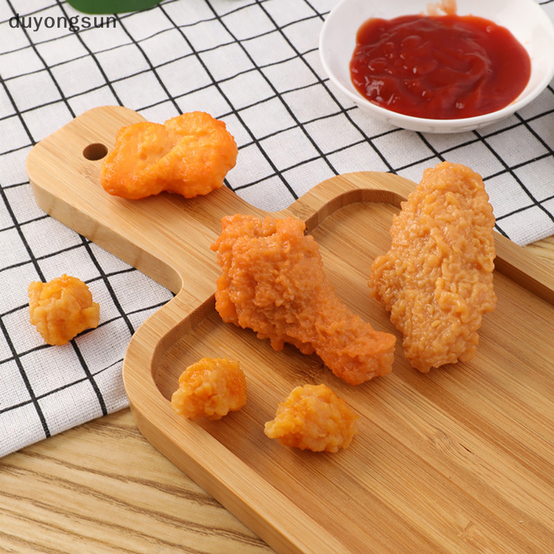 (duyongsun) Simulation Chicken Wings Fake Food Props Kitchen Chicken ...