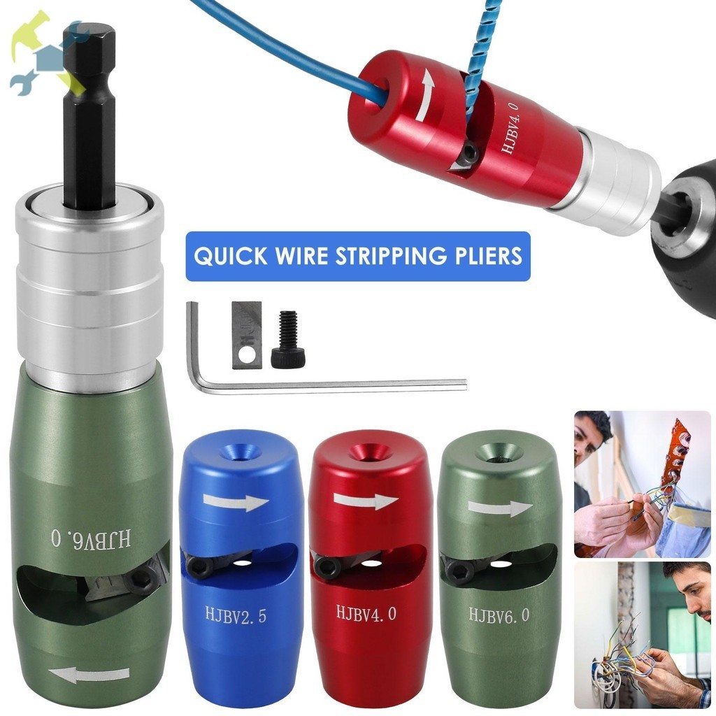 Wire Stripper Portable Cable Stripping Tool Universal Electric Wire ...