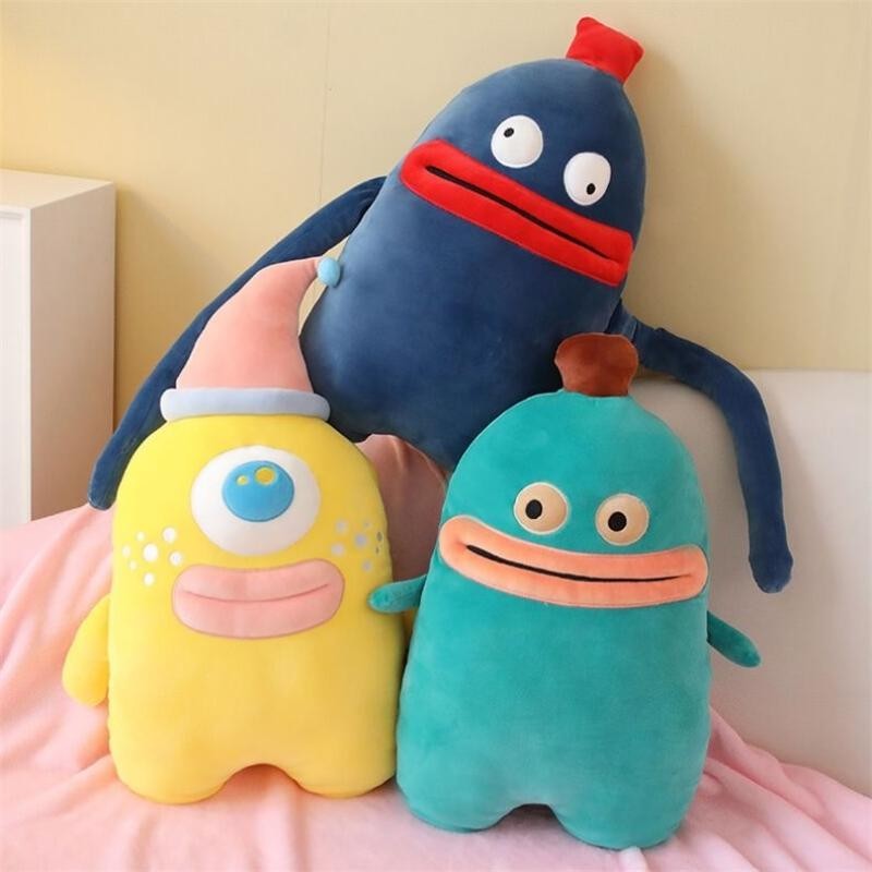 Ins Influencer funny sausage mouth ugly cute doll big mouth Plush Toy ...