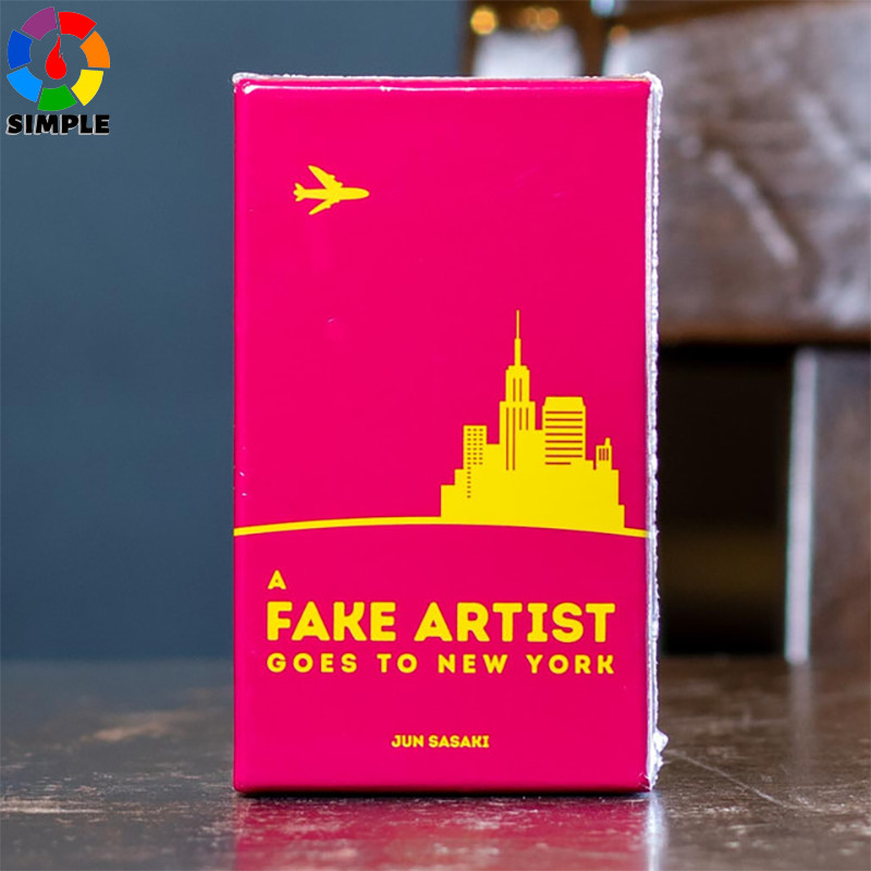 A Fake Artist Goes to New York Board Game | Shopee Malaysia