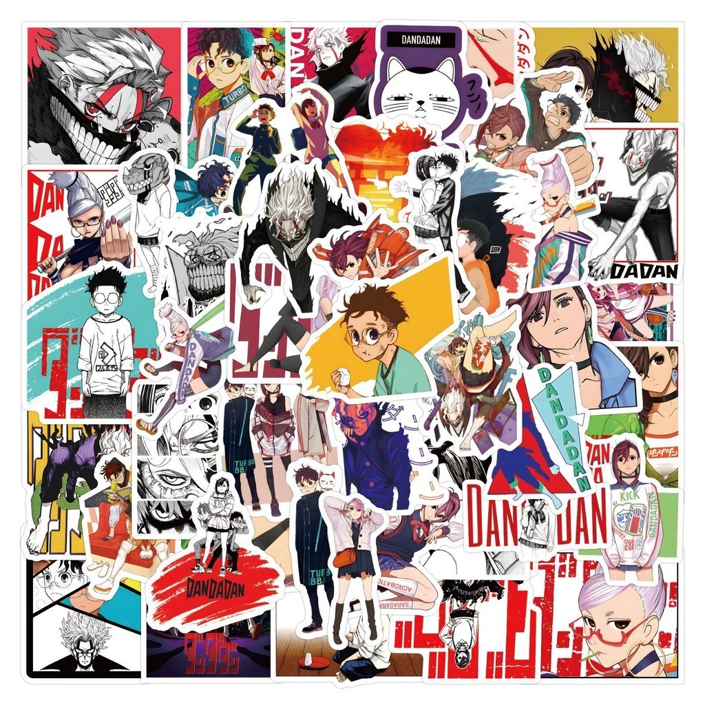 55 pcs DANDADAN Japan Manga Anime Waterproof PVC Stickers | Shopee Malaysia