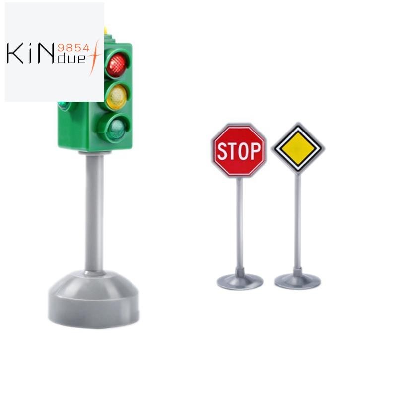 Mini Traffic Signs Road Light Block with Sound LED Children Safety ...