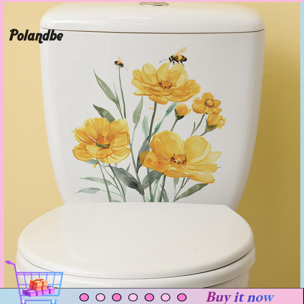 pe Durable Pvc Sticker Waterproof Toilet Sticker Southeast Asian Style ...