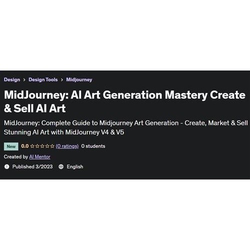 MidJourney - AI Art Generation Mastery Create & Sell AI Art (Full Video ... MidJourney - AI Art Generation Mastery Create & Sell AI Art (Full Video ...