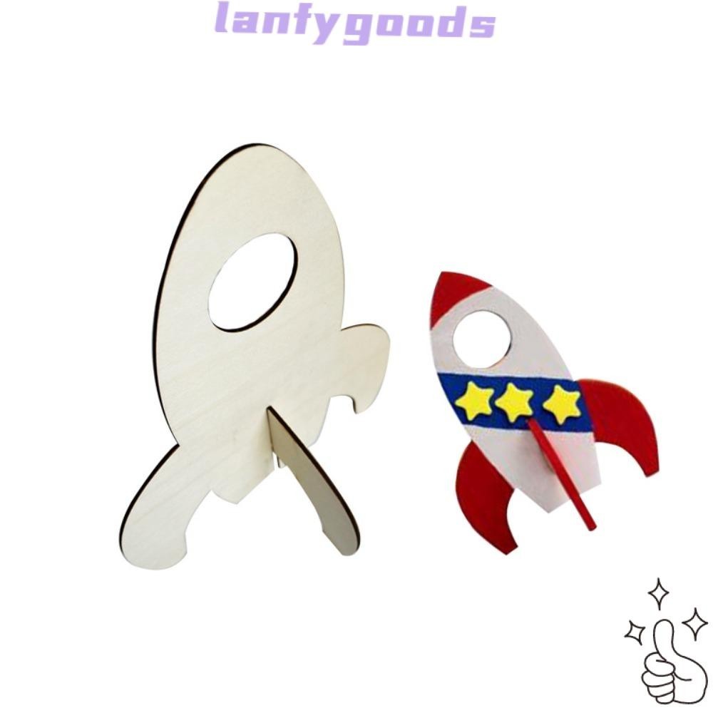 LAN Stand Up, Rocket Shaped Wooden Wood Cutouts, Wedding Decoration ...