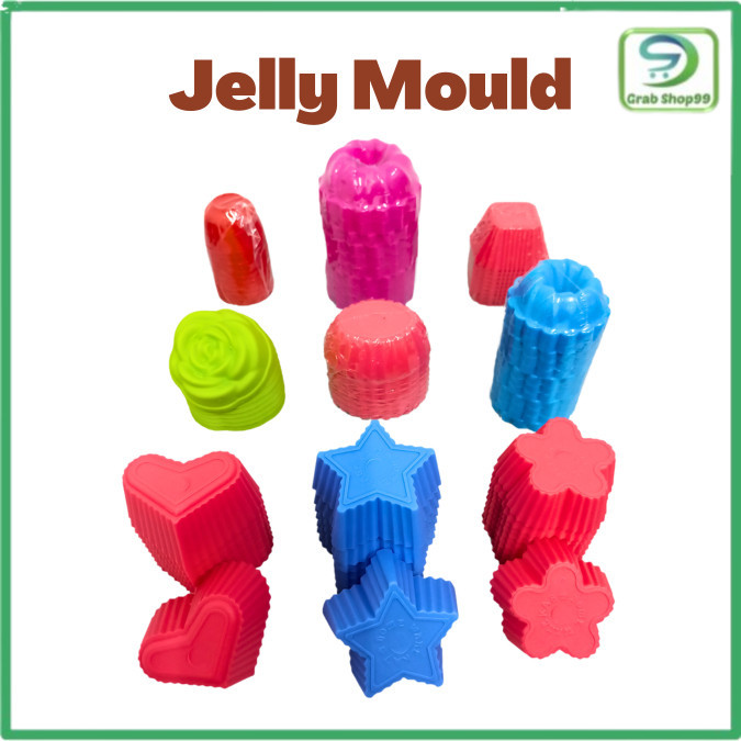 Acuan Jelly Cup Mould /Muffin Cup/Pudding Cup/Acuan Jeli (Bulat/Bujur ...