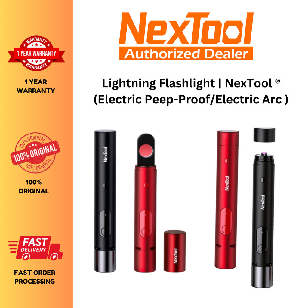 NexTool Lightning Flashlight (Electric Peep-Proof / Electric Arc ...