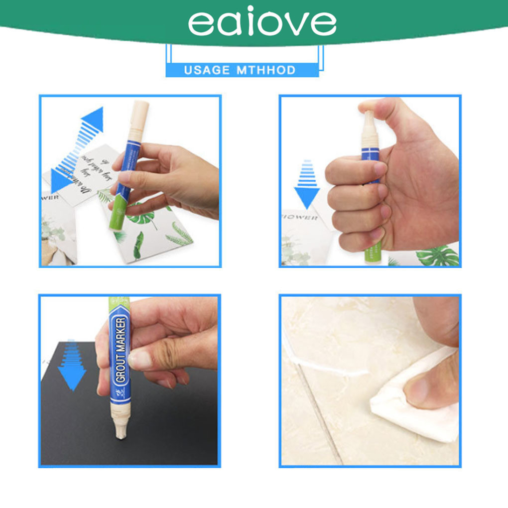 1/2/3 5X Waterproof Pen for Grout Tile Gel Link Restorer Moistureproof ...