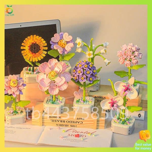 lego flower Kedai perdana rasmi LEGO sejambak bata bunga matahari 2024 ...