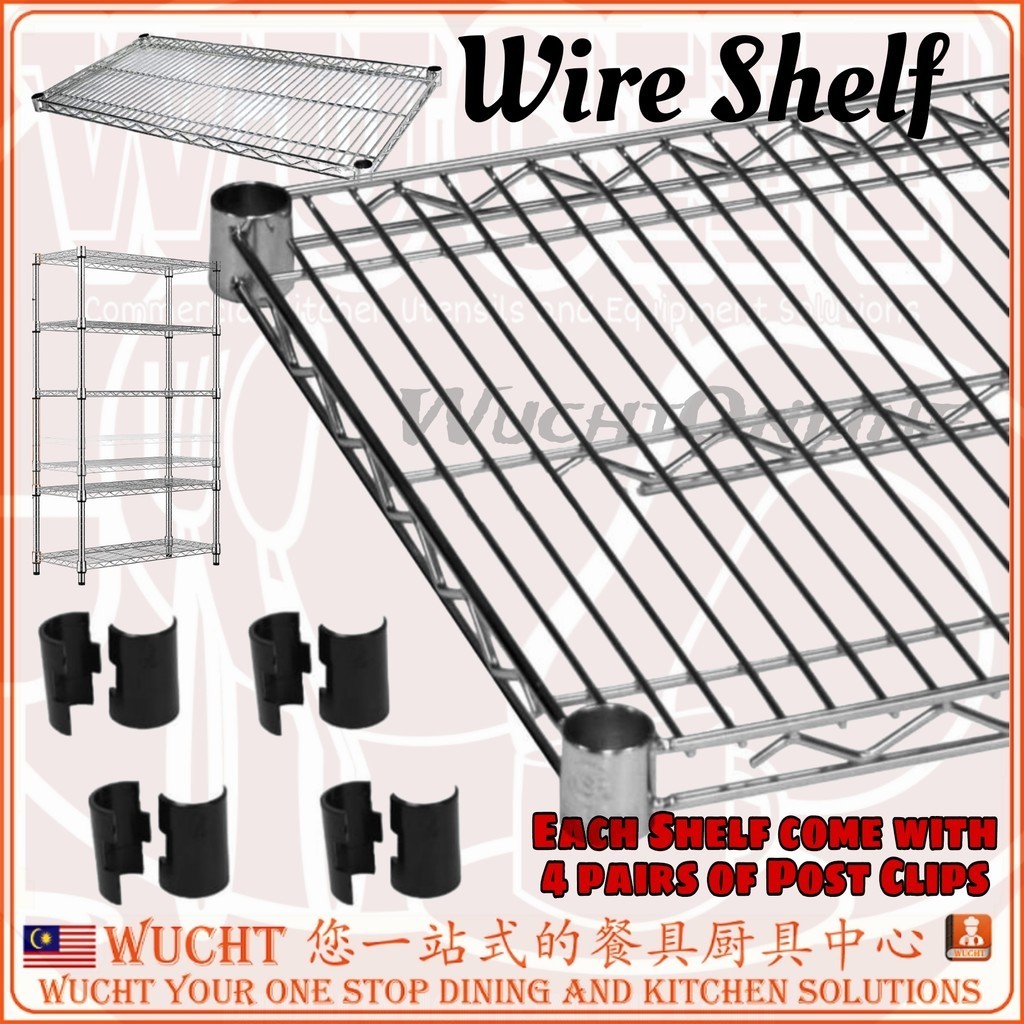 【WUCHT】914mm 36" Chrome Wire Shelf fit Wire Shelving 14x36 18x36 21x36 ...