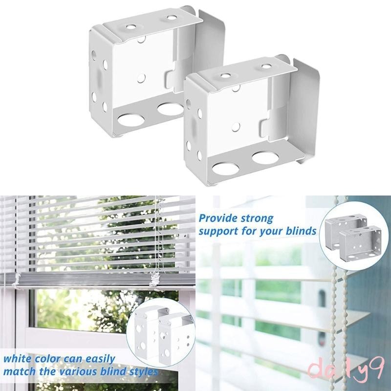 DLAY 2 4x Set 5cm Box Mounting Brackets Blind brackets Blind ...