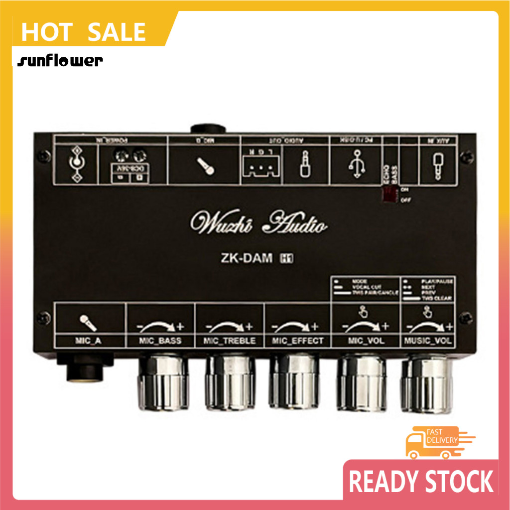 SF_ Power Amplifier Board Dam H1 Karaoke Reverb Board Power Amplifier ...