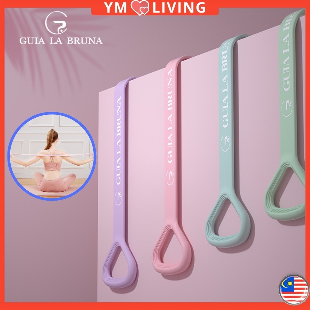 Chest Expander Yoga Pilate Elastic Tension Pull Rope Resistance Band ...