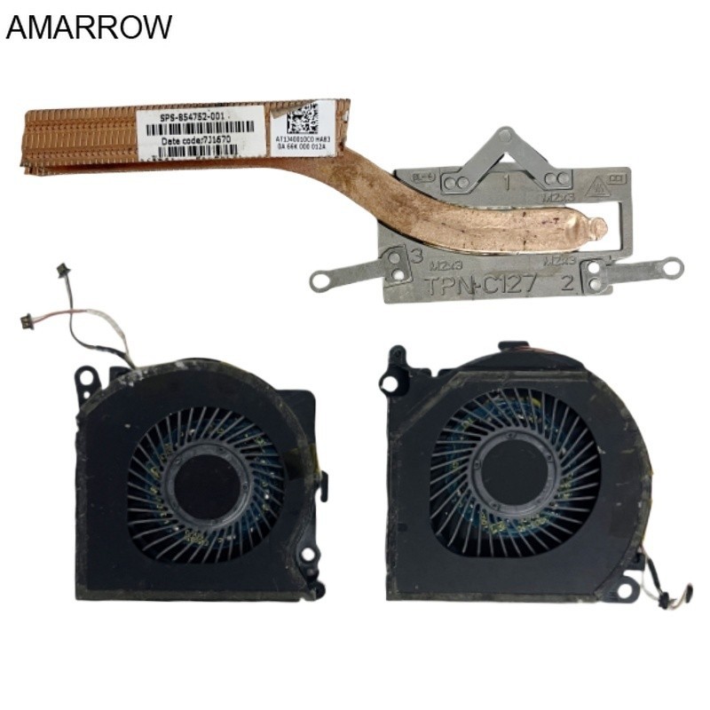 Original Laptop CPU Cooler Fan for HP TPN-C127 13-V Heatsink Cooling ...