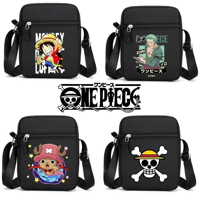 ONE PIECE Shoulder Bag Crossbody Bag Luffy Fashion Printed Small Square ...