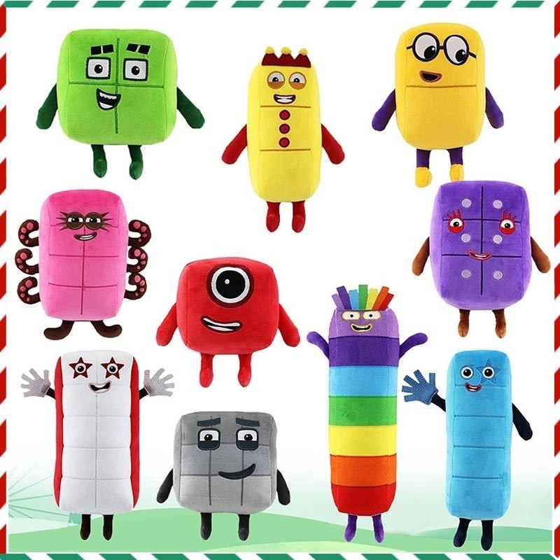 Numberblocks Plush Doll Educational Stuffed Toys Number Blocks Children ...