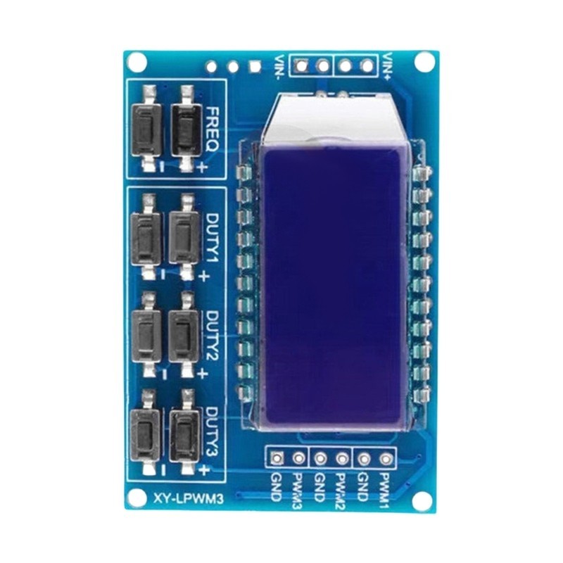 HL PWM Frequency Generator 1 2 3 Channel 1Hz-150KHz Adjustable Pulse ...