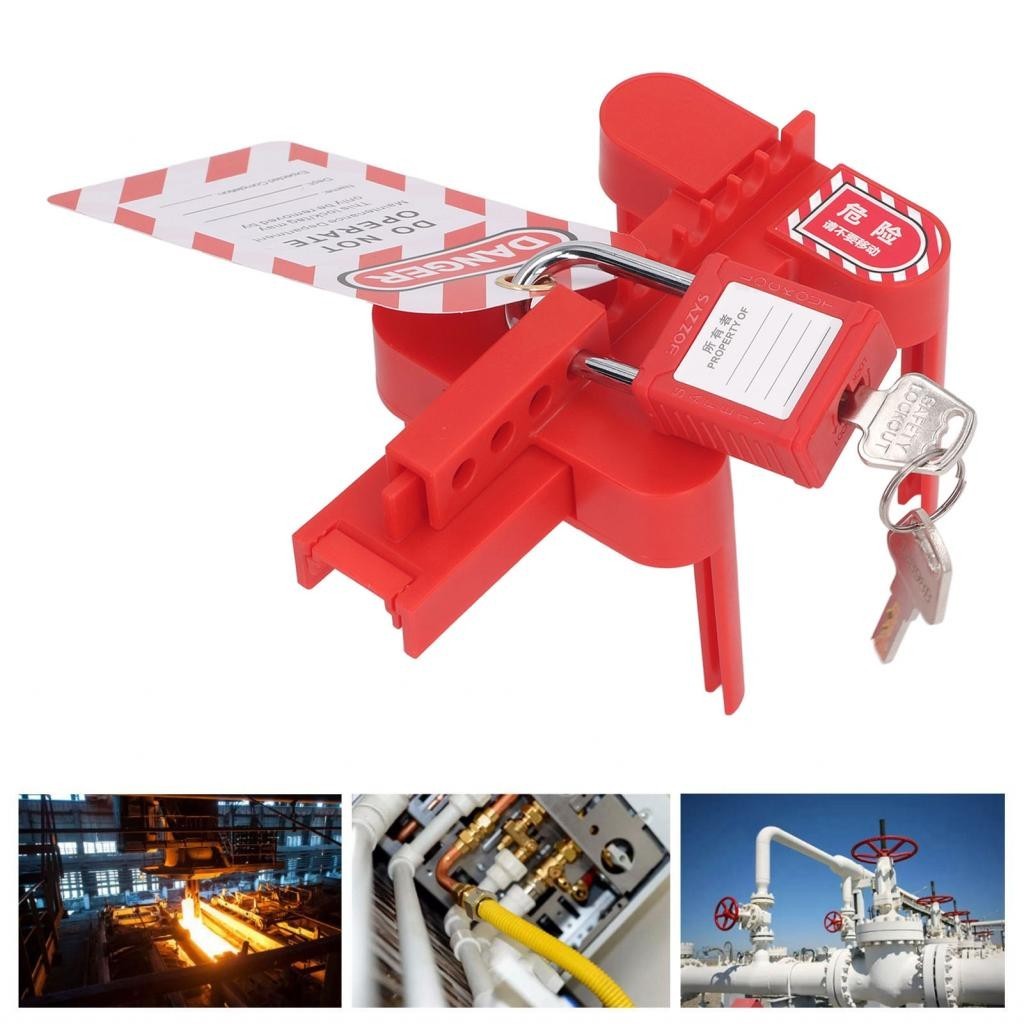 Supergoodsales Industrial Adjustable Safety Lock 3PCS Set Key Operated ...